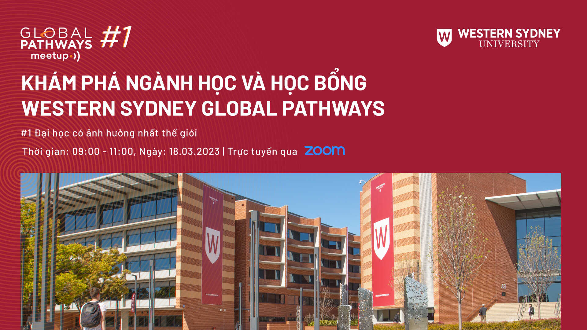 Sự kiện Western Sydney Global Pathways khám phá ngành học, học bổng